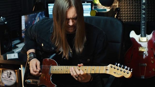 Maks Popov - Solo in Ionian mode (solo from guitar techniques magazine) COVER