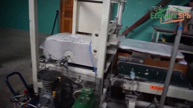 Производство Донской эковаты. Линия MAKRON.