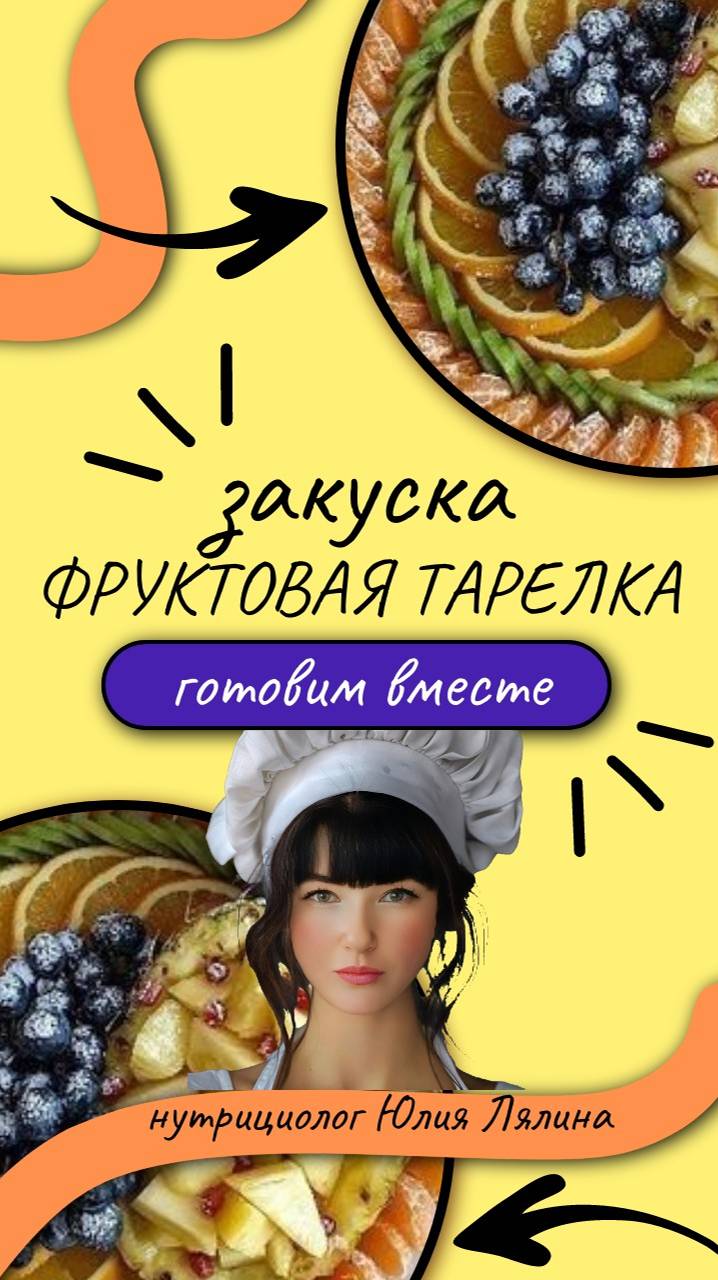 Фруктовая тарелка (читай описание ↓)