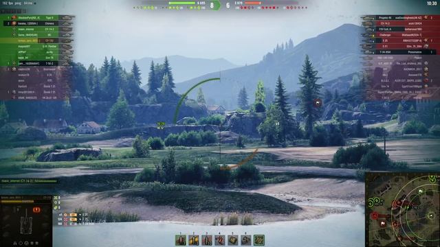 Играю на Бревномётох в Мире танков