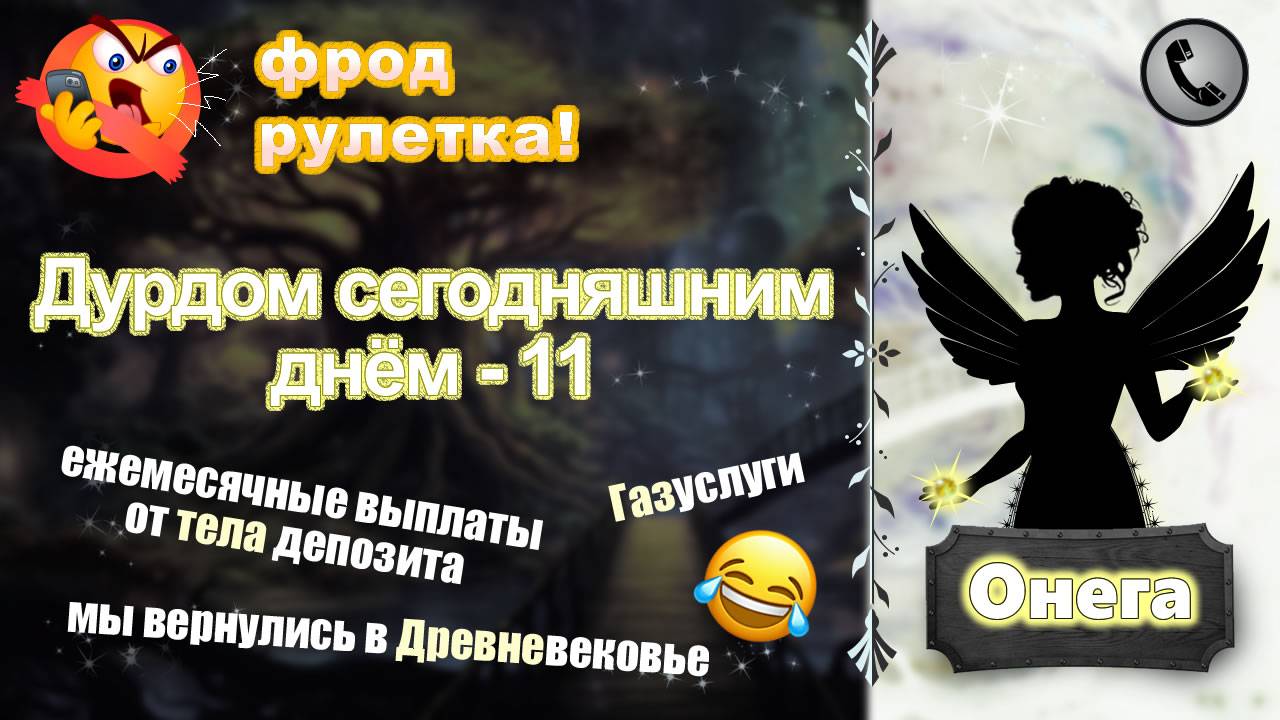 ОНЕГА. Фрод-рулетка. Дурдом сегодняшним днём - 11