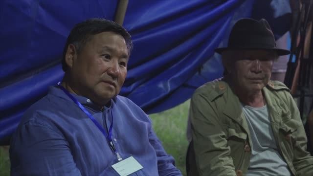 Встреча Главы Республики Тыва В. Ховалыга с гостями и участниками фестиваля "Устуу-Хурээ 2024