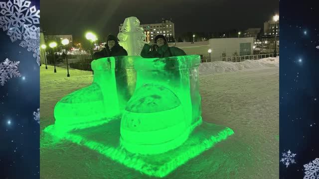 Ну прям как дети! Сибирская зима... И будем мы скучать!