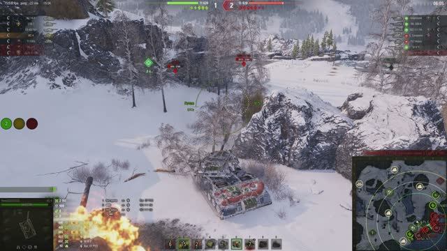 Боль и страдания в Натиске. Натиск. 20250108 1406. ИС-4. Линия Маннергейма.