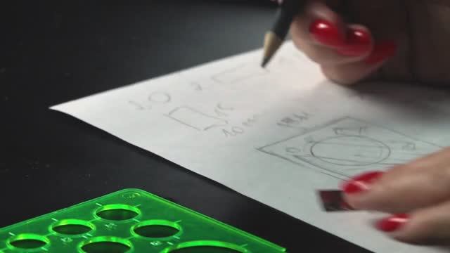 декоративная композиция. 3 урок