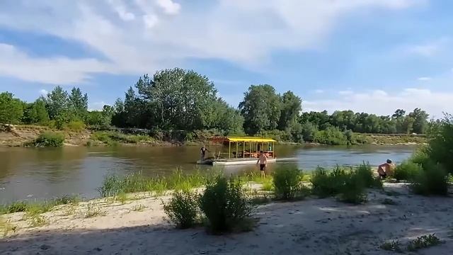 Река Хопёр. Урюпинск  Видео Виктор Поживин  Июль 2022 года