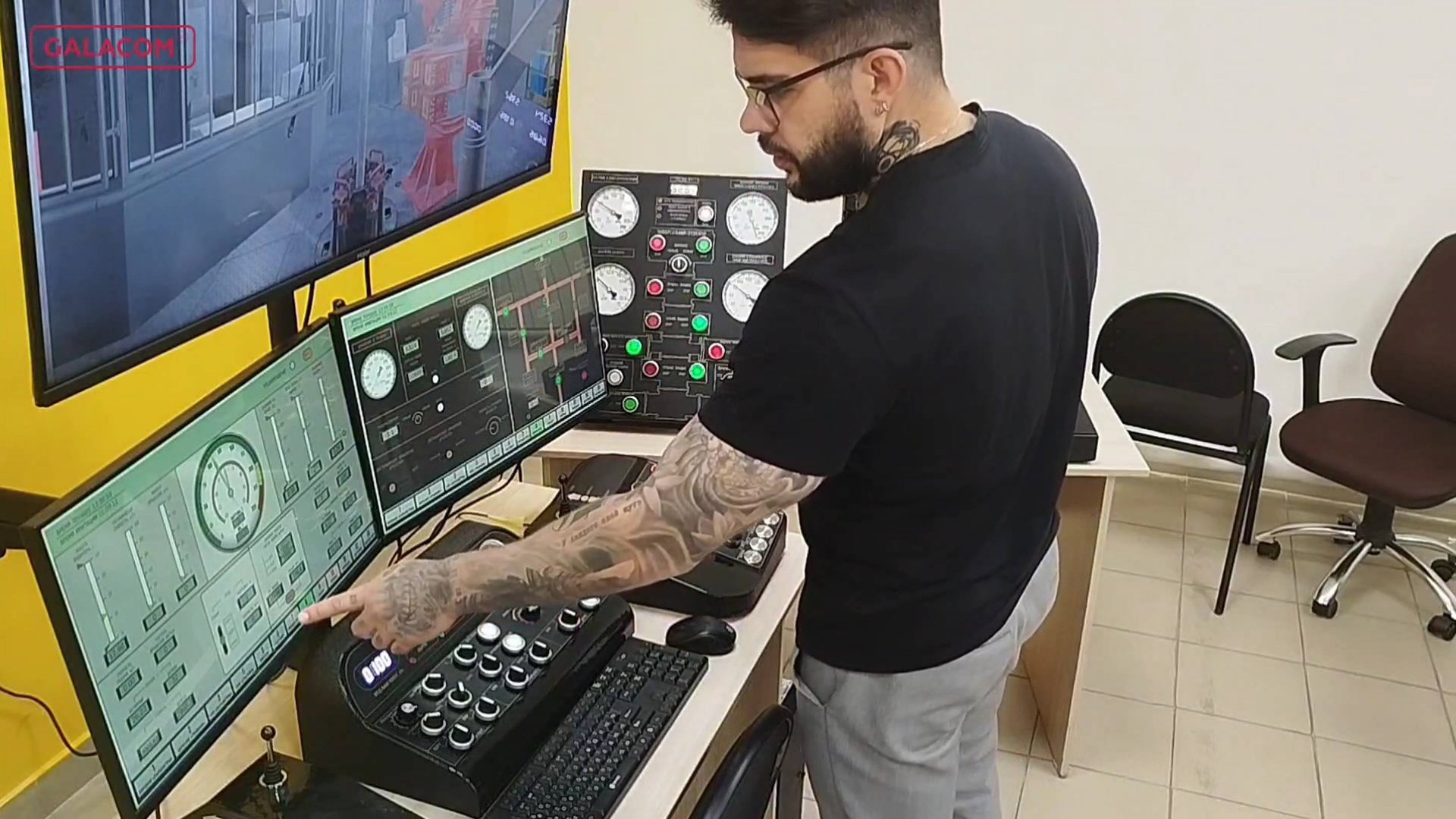 Программно-аппаратный комплекс: Кресло бурильщика и ГНВП часть 2