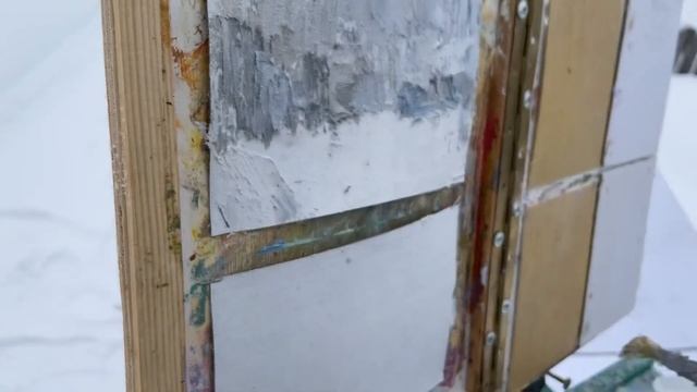 Секрет успешной картины. Зимний пленэр.