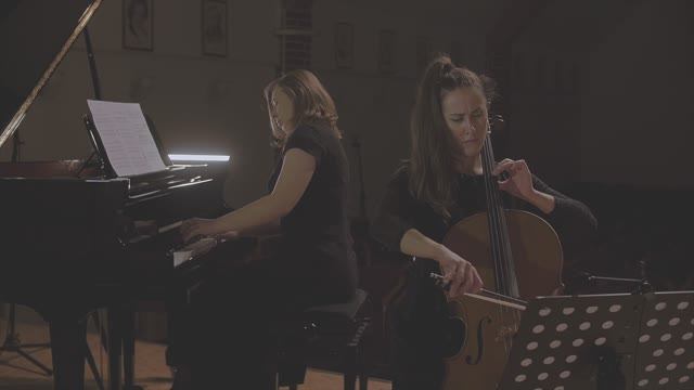 Чарномская и Кочеткова - El Maleh Rachamim (Милосердный Господь) версия для виолончели и фортепиано