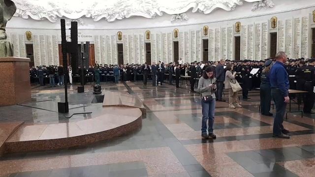 Торжественное обещание курсантов ГБПОУ ТПСК им. В.М. Максимчука 2024