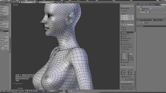 Blender: PART4 Base transforms and sculpt tools