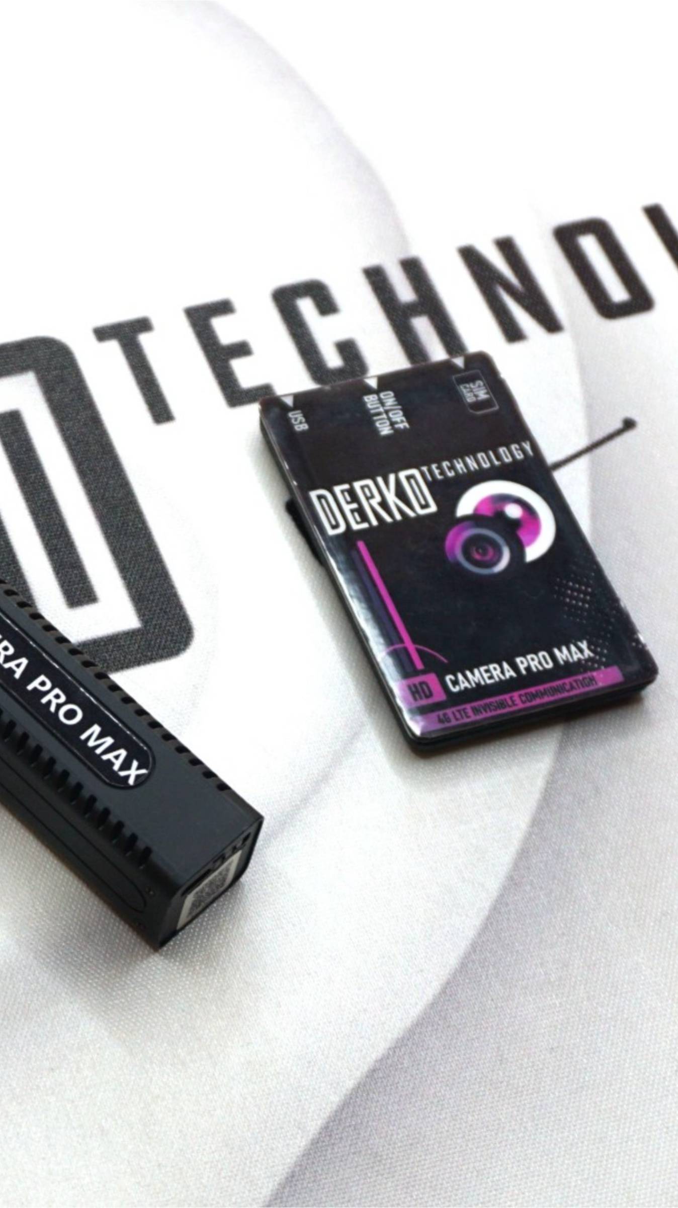 DERKO TECHNOLOGY - МИКРОКАМЕРА 16MP С ПЕРЕДОВОЙ СИСТЕМОЙ 4G/LTE И МИКРОНАУШНИК