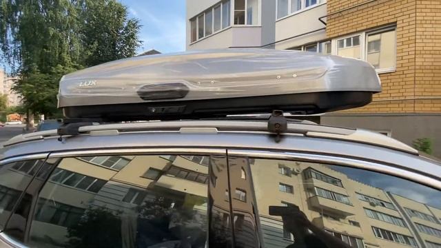 Haval F7 установка рейлингов АПС, багажника и автобокса