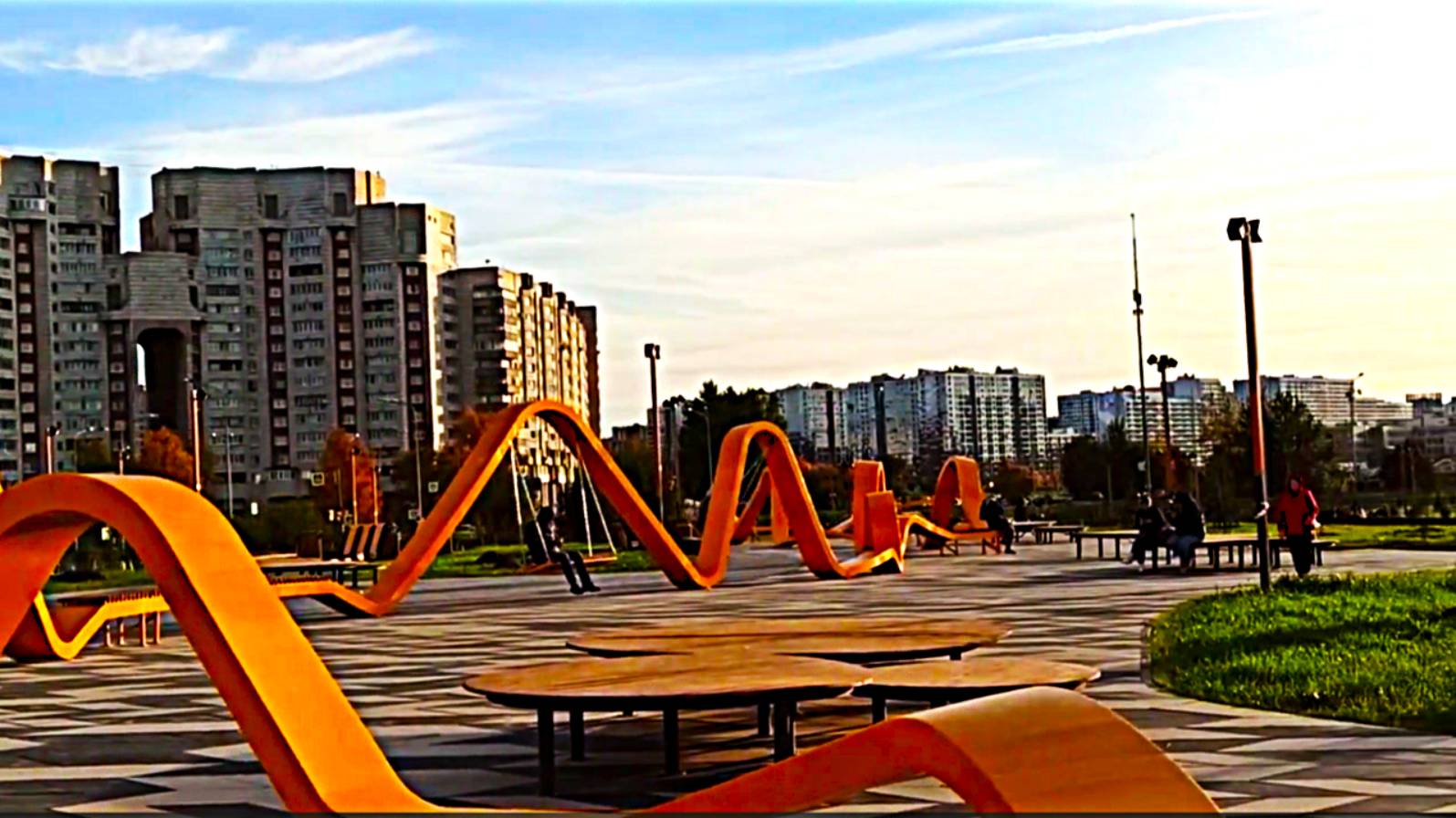 Линейный — новый парк на Васильевском острове в Санкт-Петербурге