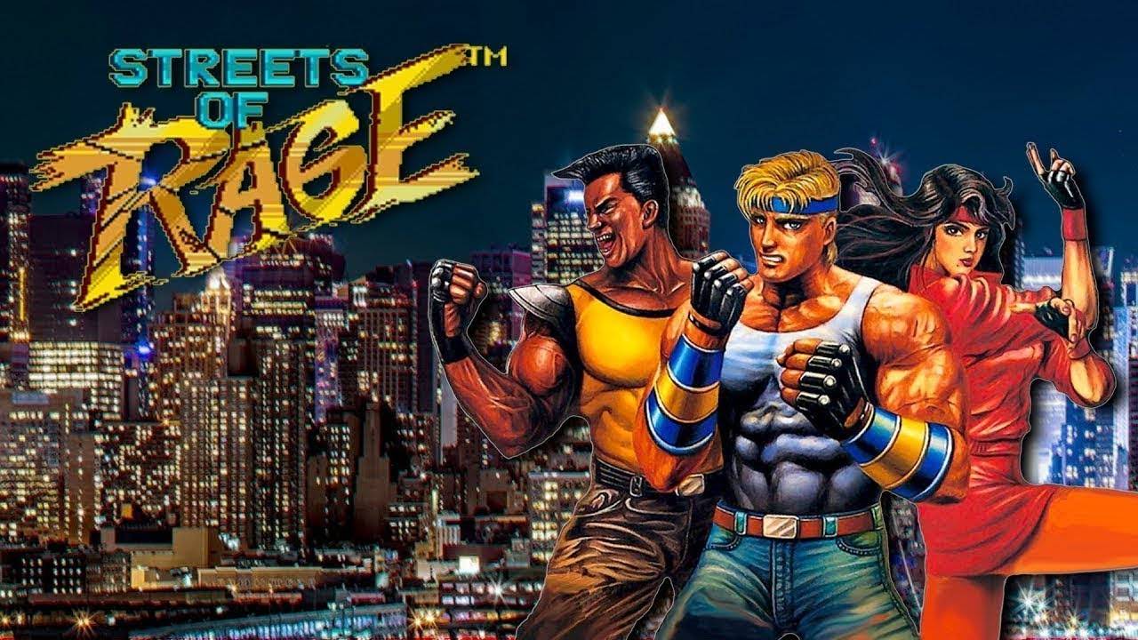 Streets of Rage 1 Adam Сега прохождение  без комментариев #sega