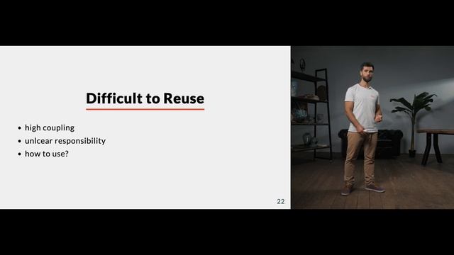 Как разделить большой класс на модули и ухудшить свой код