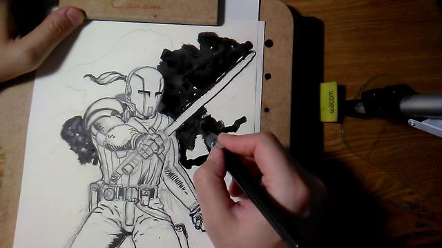 Рисование Кэнана Джарруса — одного из главных героев мультсериала «Звёздные Войны. Повстанцы"