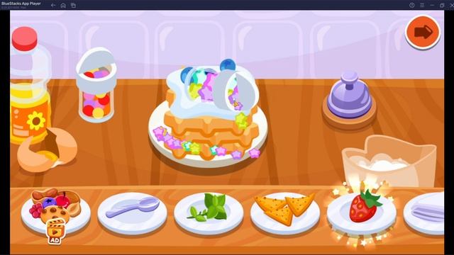 КОТИК БУБУ.В  РЕСТОРАНЕ.Мультик игра Bubbu про котят  на TV Мяу