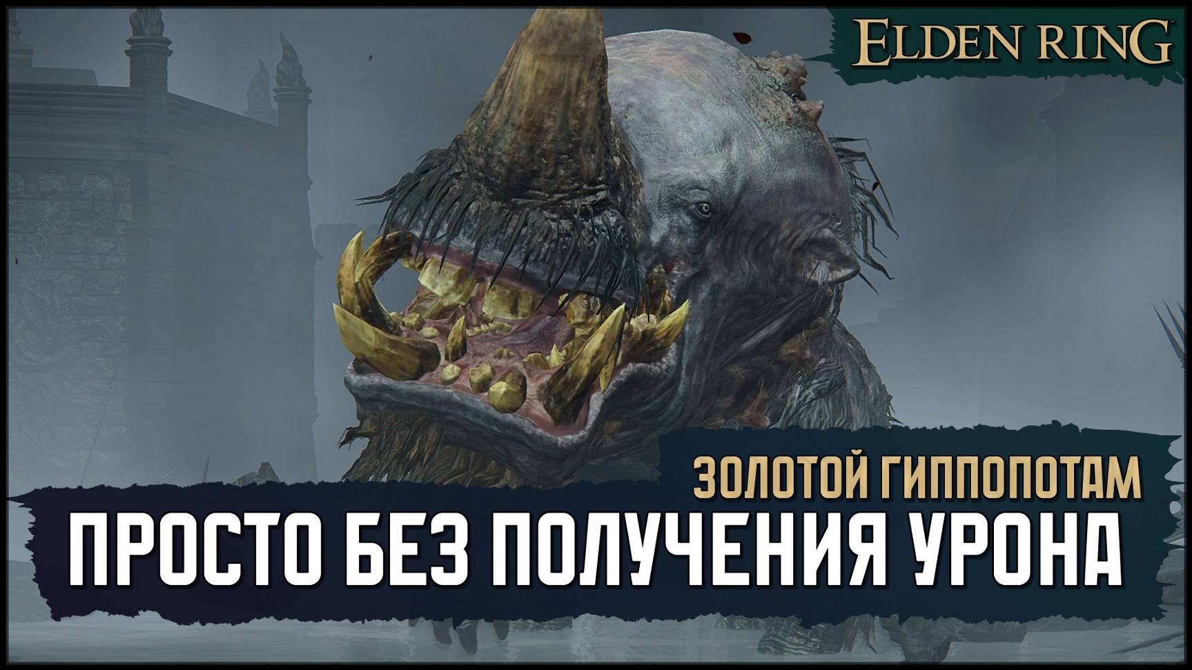 Золотой гиппопотам | Большая звезда v1 🡆 Elden Ring
