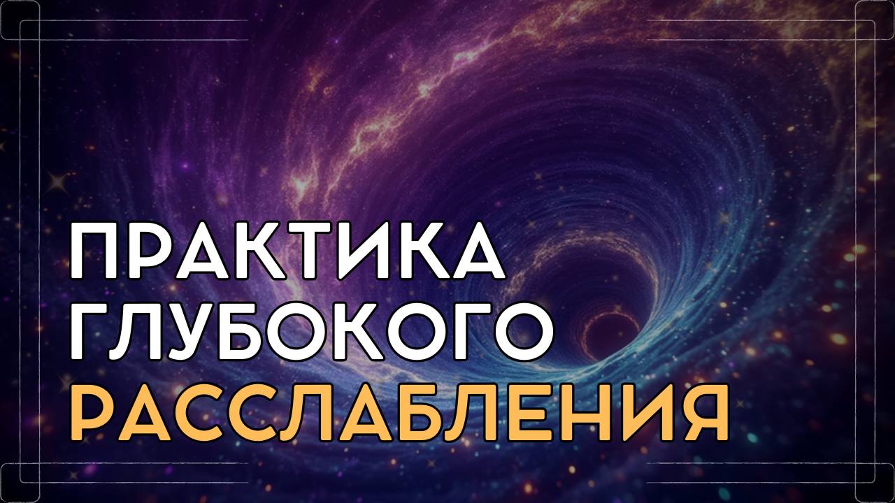 Практика глубокого расслабления