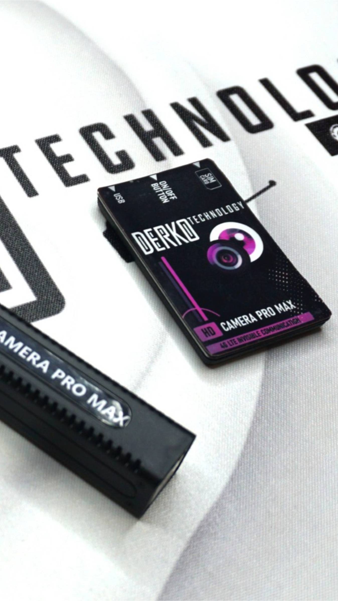 DERKO TECHNOLOGY - МИКРОКАМЕРА 16MP С ПЕРЕДОВОЙ СИСТЕМОЙ 4G/LTE И МИКРОНАУШНИК