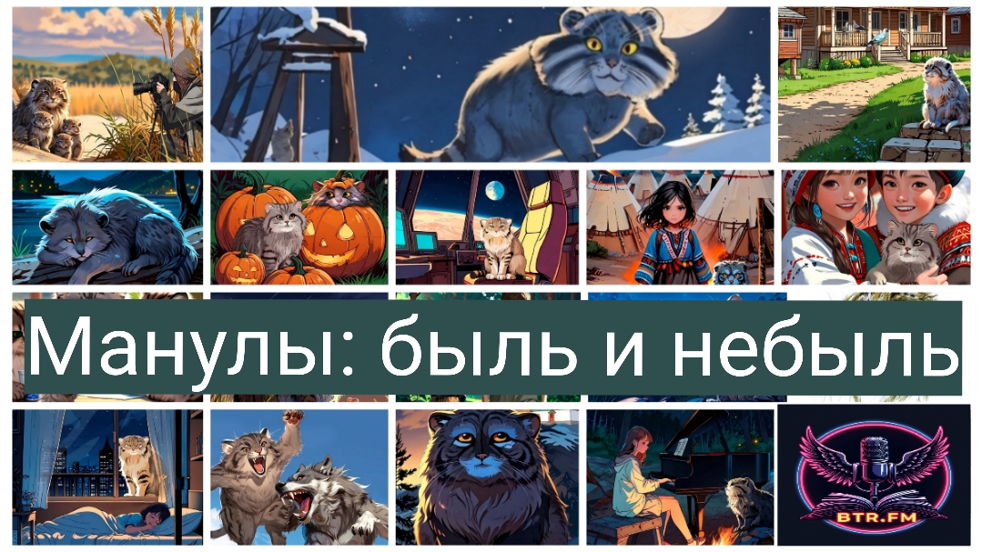 АУДИОКНИГА. Манулы: быль и небыль (Сборник рассказов) Саня БтрЪ (Студия BTR_FM)