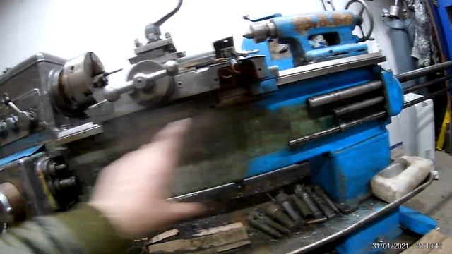 1к62 Привожу станок в порядок))