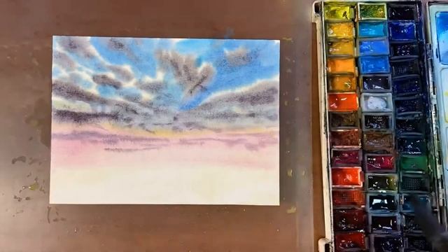 Акварельные картины.