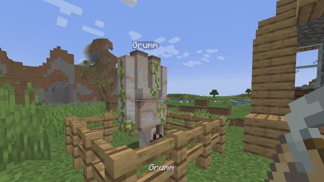 Радужные и перевёрнутые мобы в Minecraft