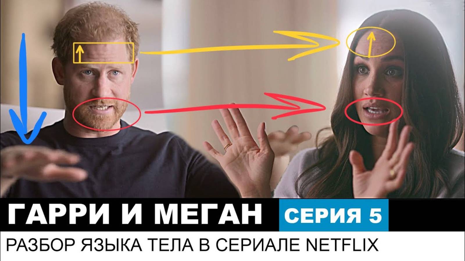 Гарри и Меган, серия 5/6. Разбор сериала Netflix