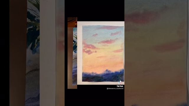 Пейзажи акварелью. Часть 3