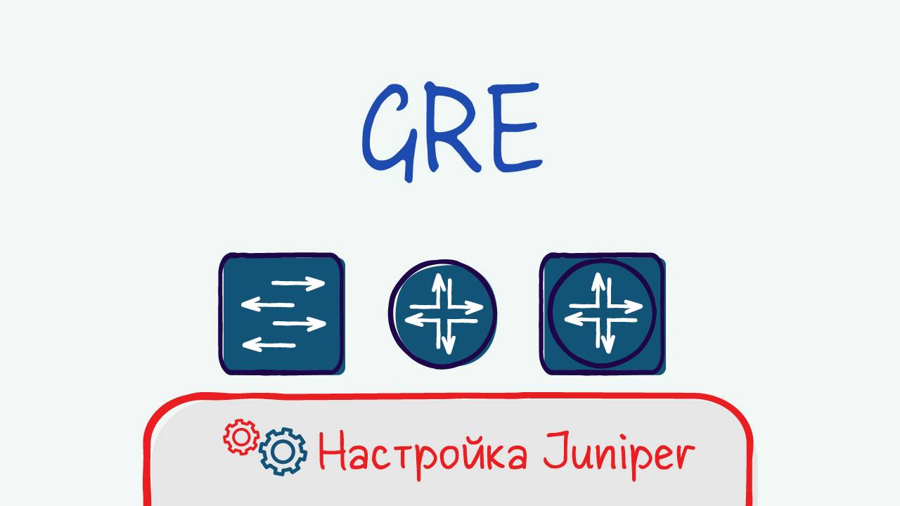 Juniper 19 Настройка GRE Generic Routing Encapsulation  SRX MX.