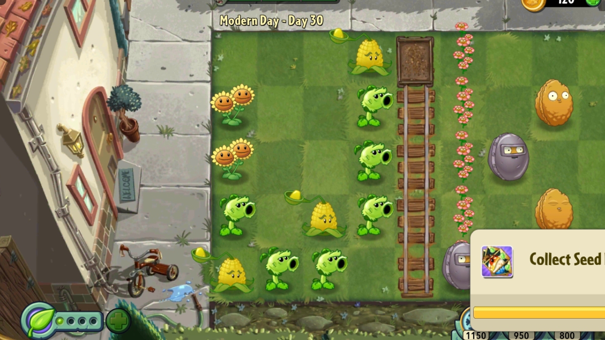 День 30 Современный День (Modern Day) —  Plants vs. Zombies 2