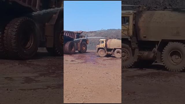 БЕЛАЗы тоже любят чистоту