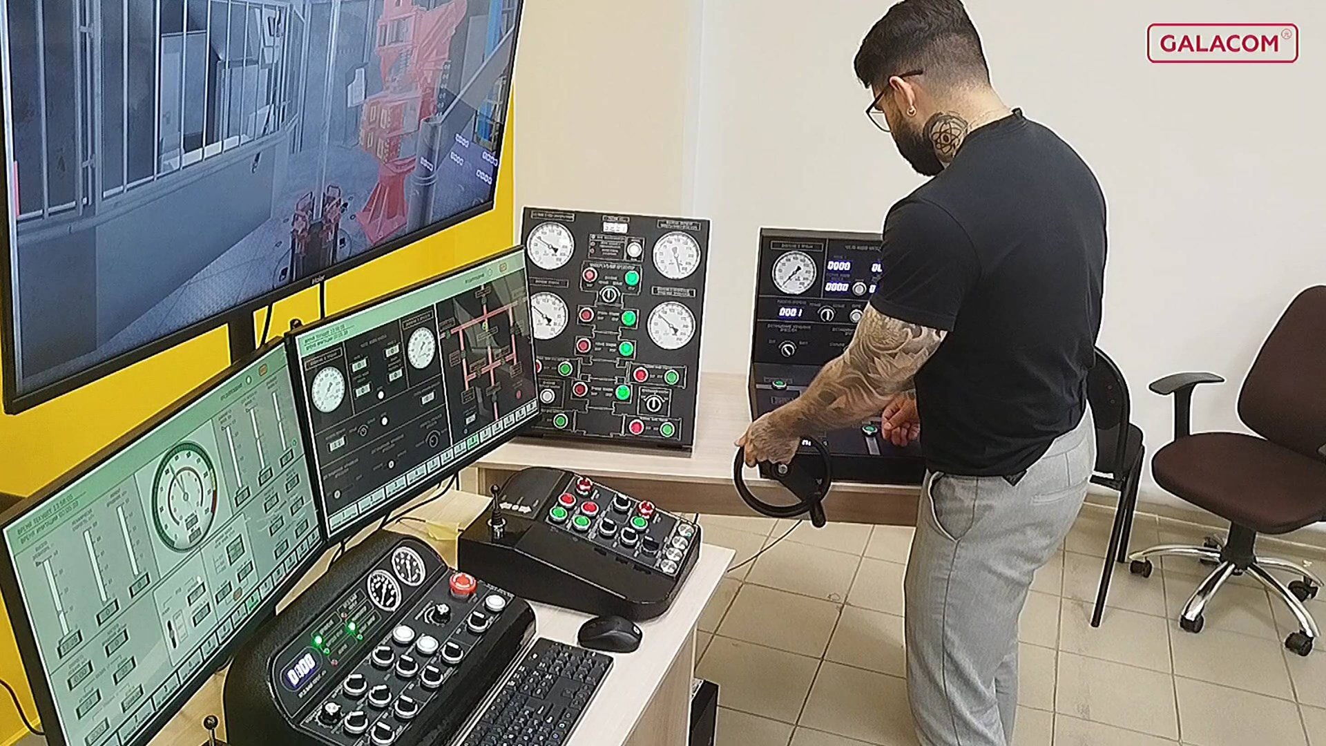 Программно-аппаратный комплекс: Кресло бурильщика и ГНВП часть 3