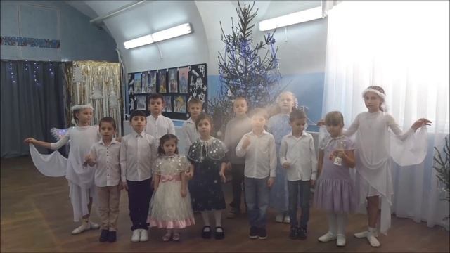 Поздравление воспитанников воскресной школы Вознесенского собора с Рождеством Христовым