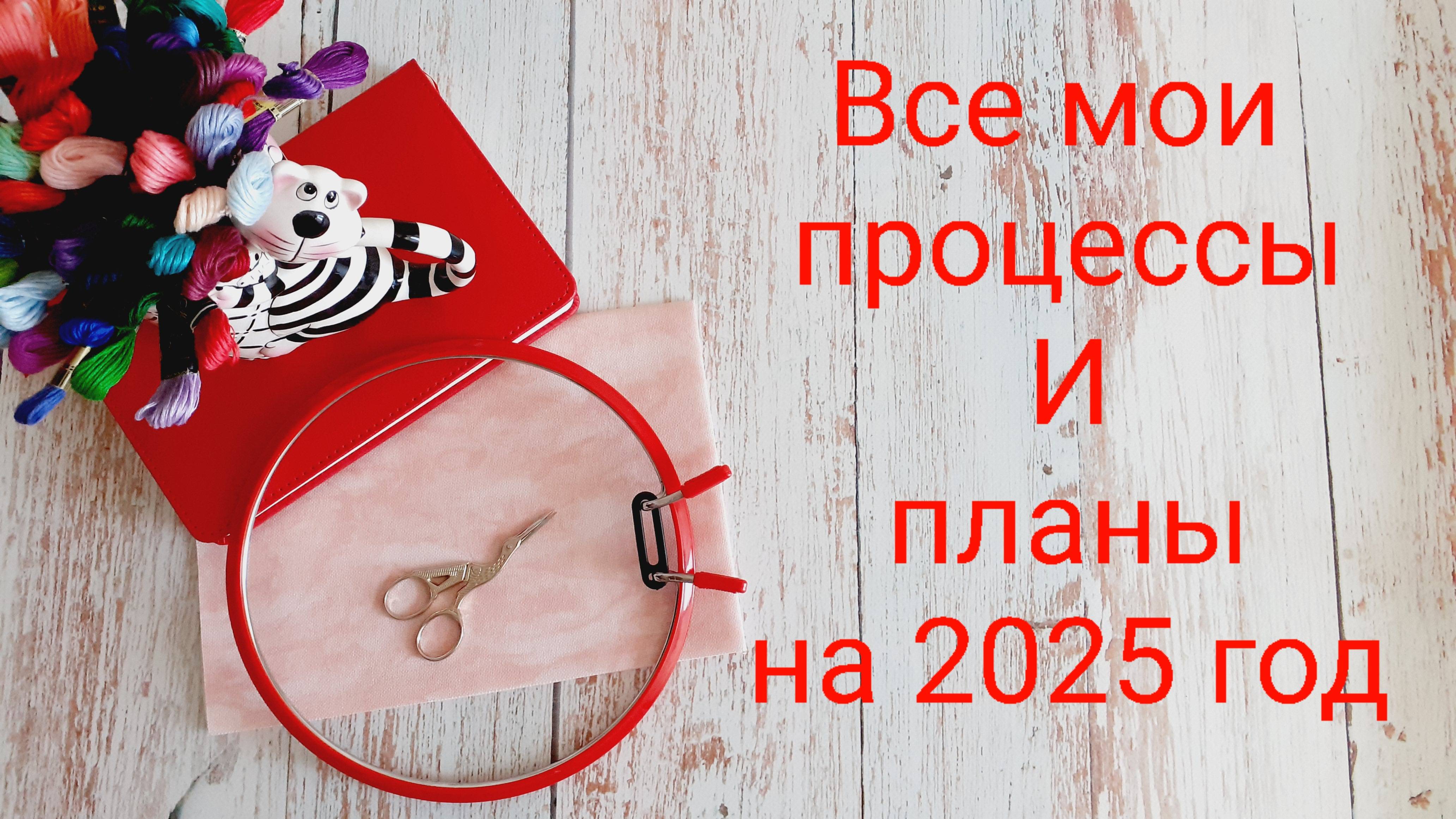 все мои процессы и планы на 2025 год!