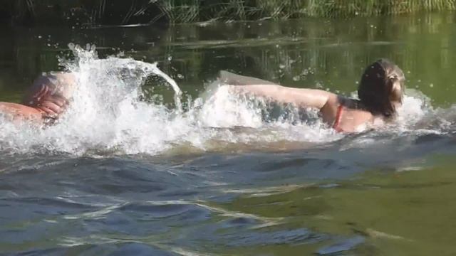 Сплав по реке Сара. Подводная охота сплавом. Сара - красота под водой.