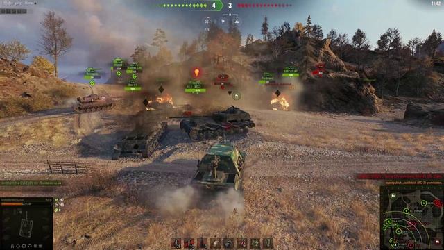 Мир танков. Граница империи. Первый бой на японской ПТ-САУ Ka-Ri.