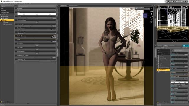 Daz 3D: HDR Rendering In DS Iray_Video2