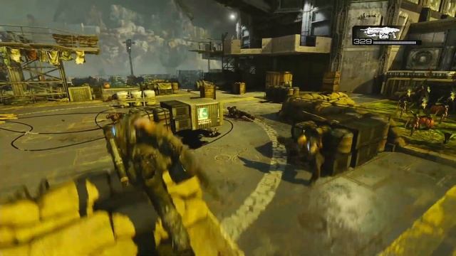 Проходим Gears of War 3(Act I -- Chapter 1: Anchored)