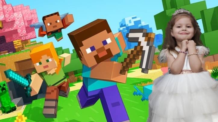 Майнкрафт 😻 Minecraft 😻 Видео для детей ❤️ Ава и мама