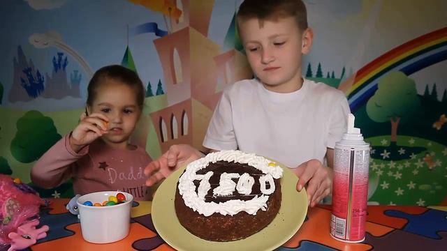 Торт в честь наших подписчиков | 1500 подписчиков | 1500 Amazing Subscribers  | Cake for subscribers