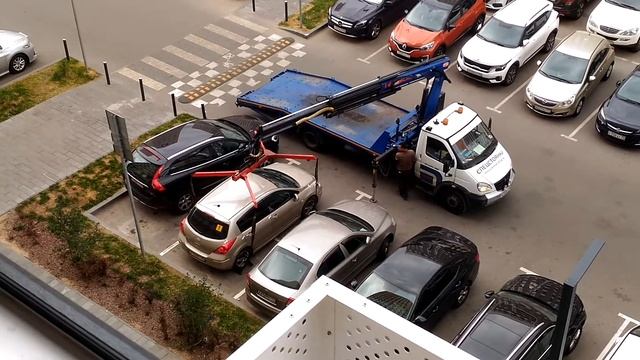 Работа московского эвакуатора