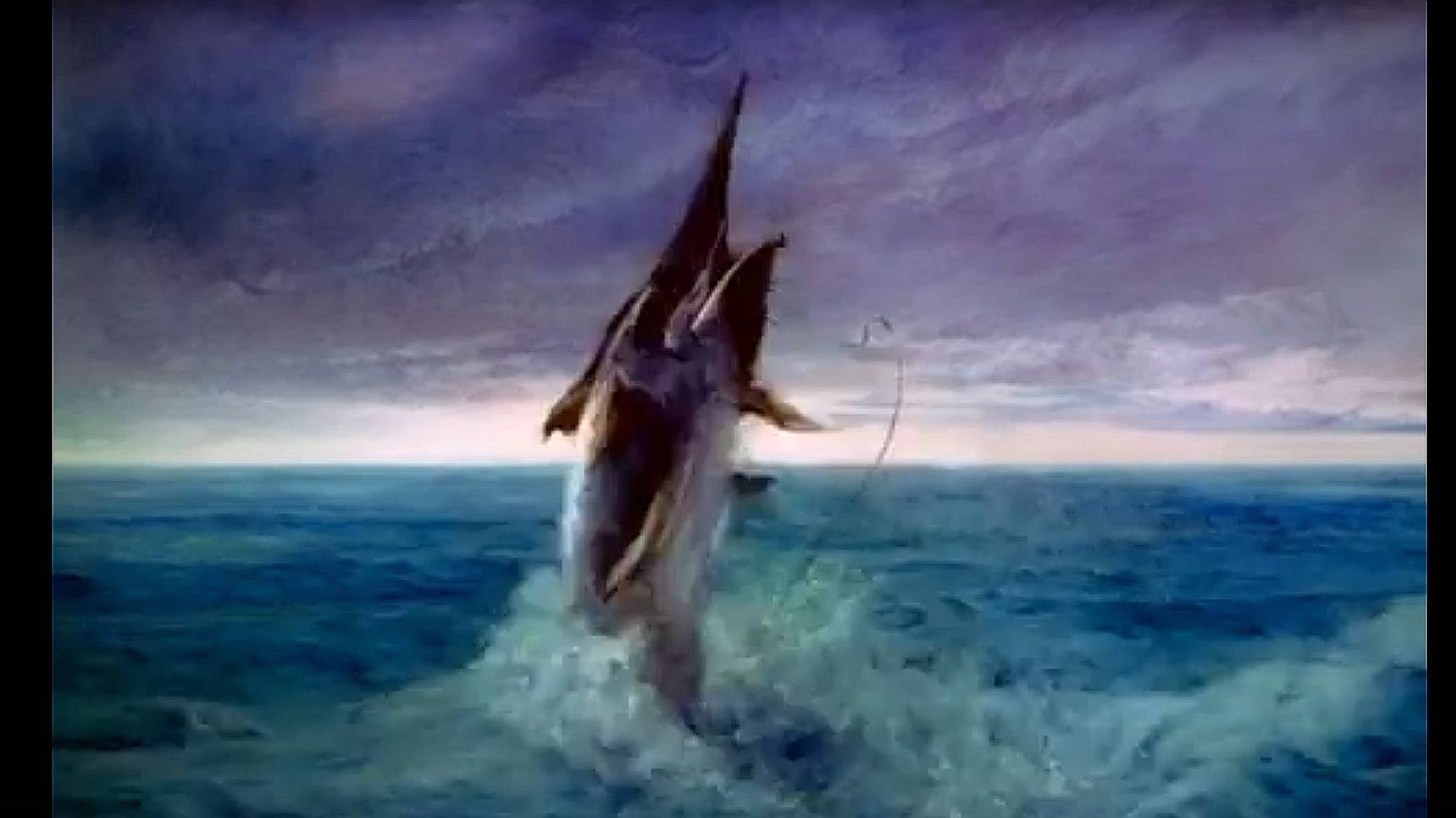 Старик и море.  Неповторимая по технике мультипликация А. Петрова  по рассказу  Хемингуэя.