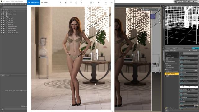 Daz 3D: HDR Rendering In DS Iray_Video1