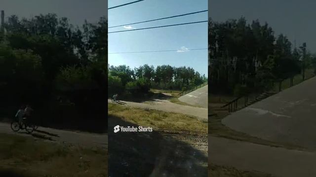 Воронежская область из окна поезда