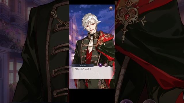 Ikemen Villains: Countdown to Stealing Your Heart Collection Event: William's Countdown