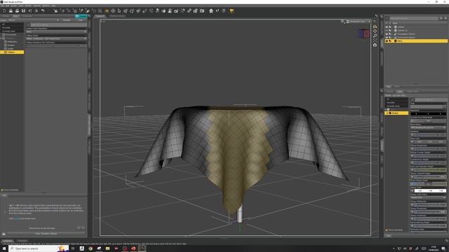 Daz 3D: 10. Overview of rotate triangulation of selected polygons tool