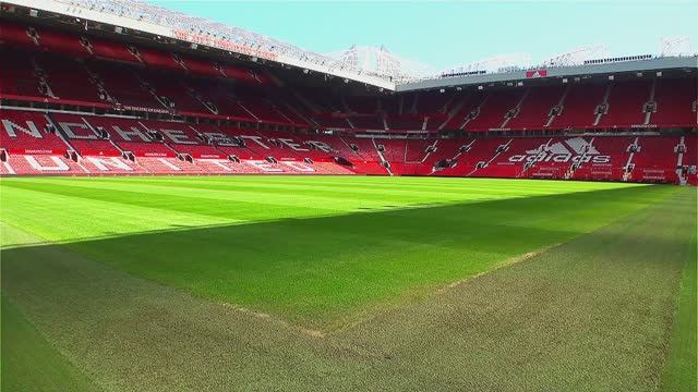 Манчестер. Англия . "Олд Траффорд". " Манчестер Юнайтед ".